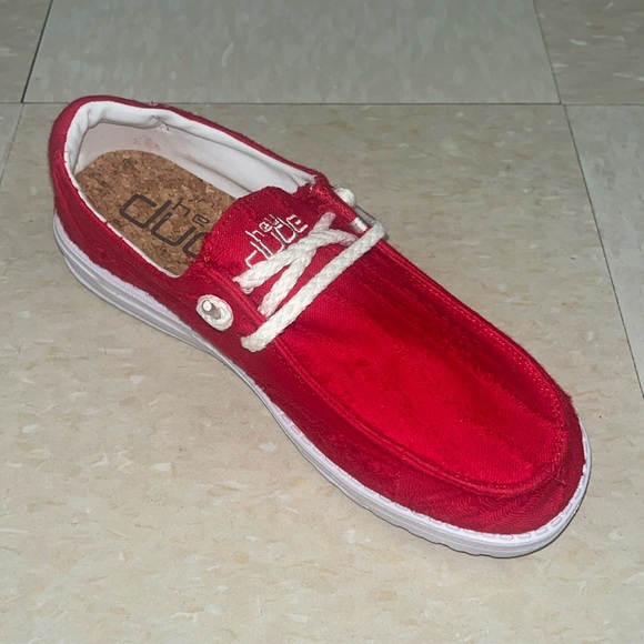 Hey Dude | Shoes | Hey Dude Wendy Boho Distressed Salsa Slip On ...